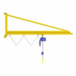 Wall Mounted Jib Cranes, Jib Length: 4 Mtr., Maximum Lifting Capacity ...