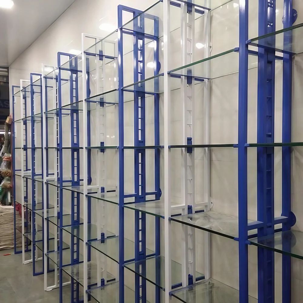 Wall Mounted Showroom Glass Display Rack Price in Nagpur, Maharashtra ...