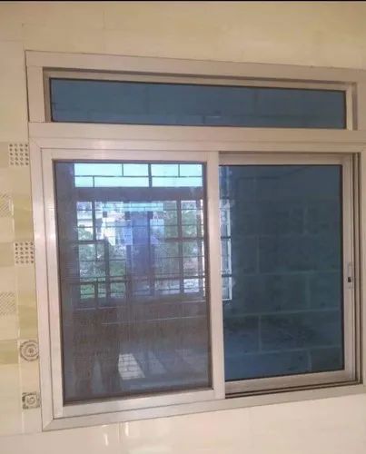 White Aluminium Alliminium Sliding Window in Lingarajodi - maa Budhi ...