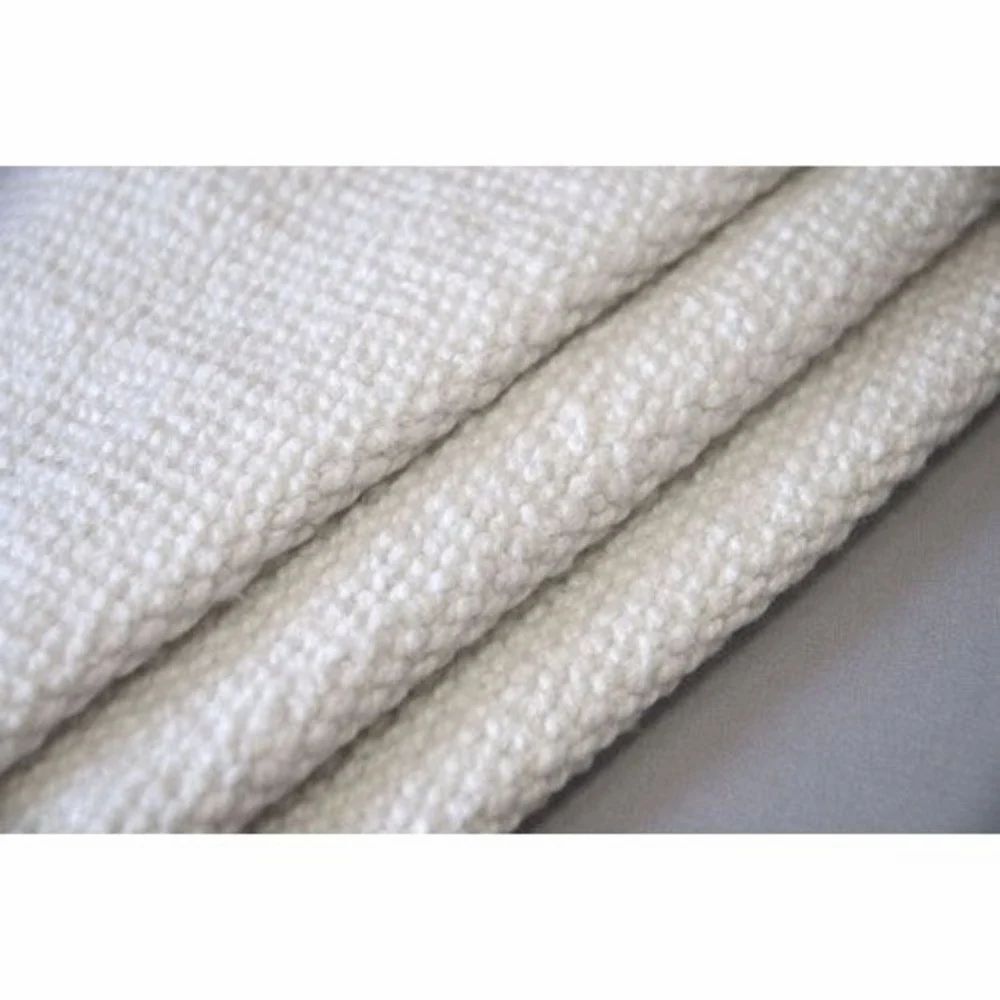 White,Dull Of Brown SSC Ceramic Fiber Cloth, For Boiler, 1260 Degree C ...