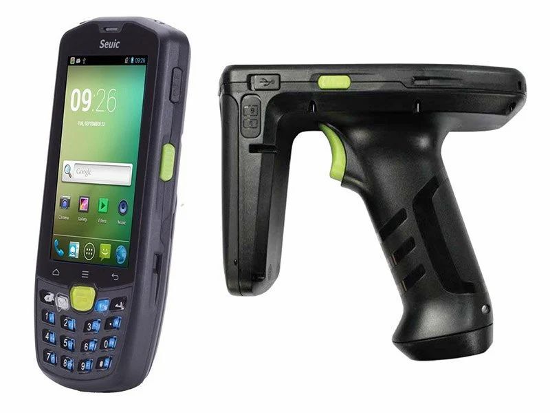 Wireless Seuic RFID Hand Held Terminal / Scanner, For Warehouse ...