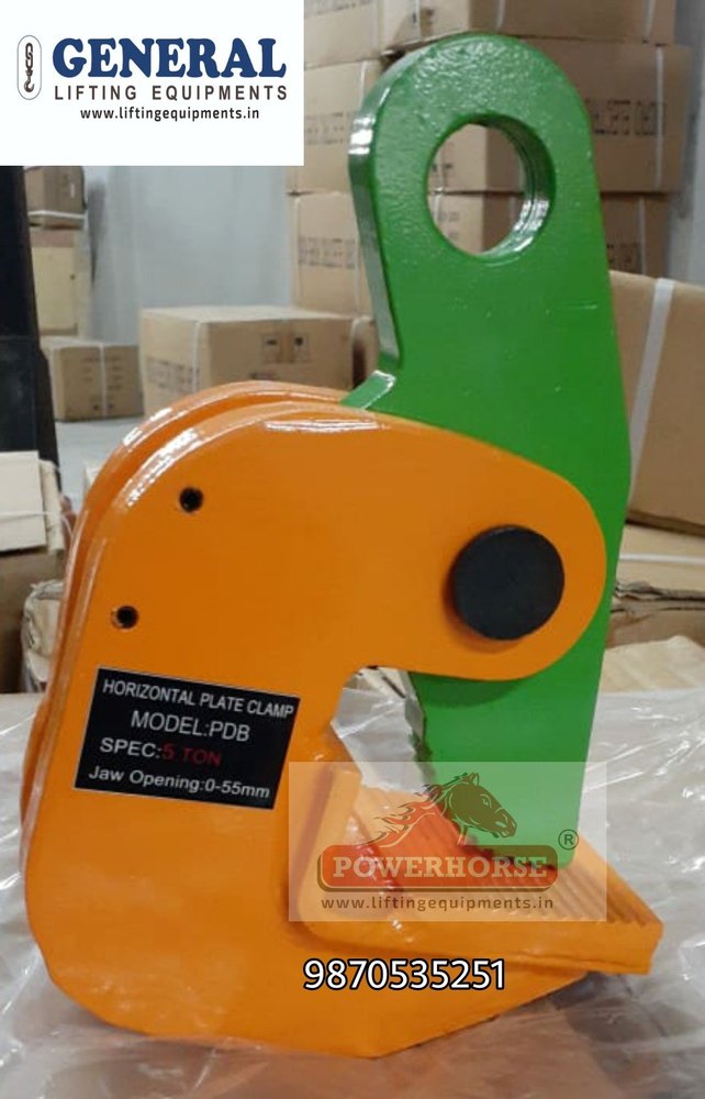 Yellow Horizontal Plate Lifting Clamp, For Industrial in Mumbai ...