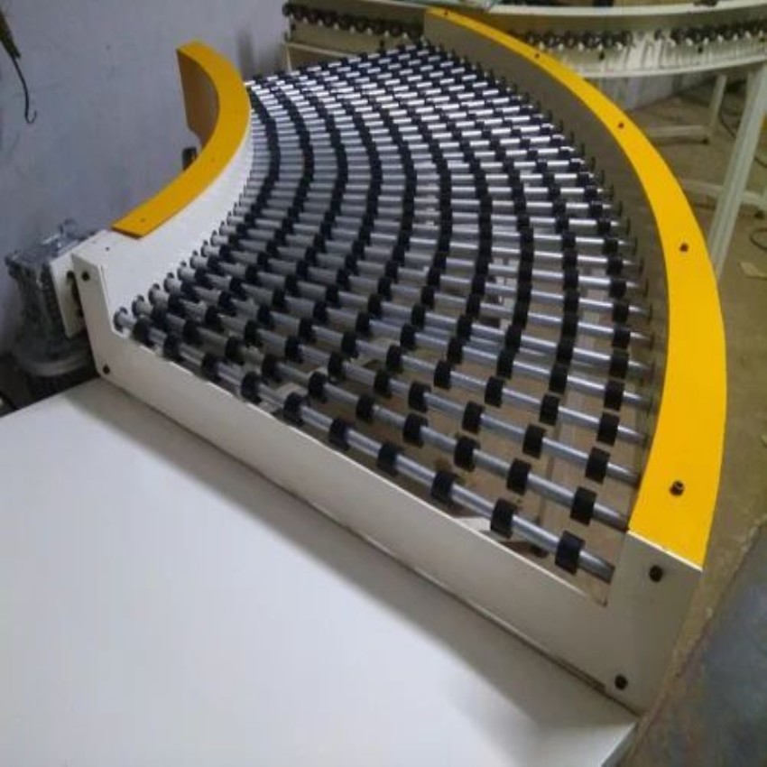 90 Degree Curved Conveyor Manufacturer & Seller in Chennai - ORANGE ...