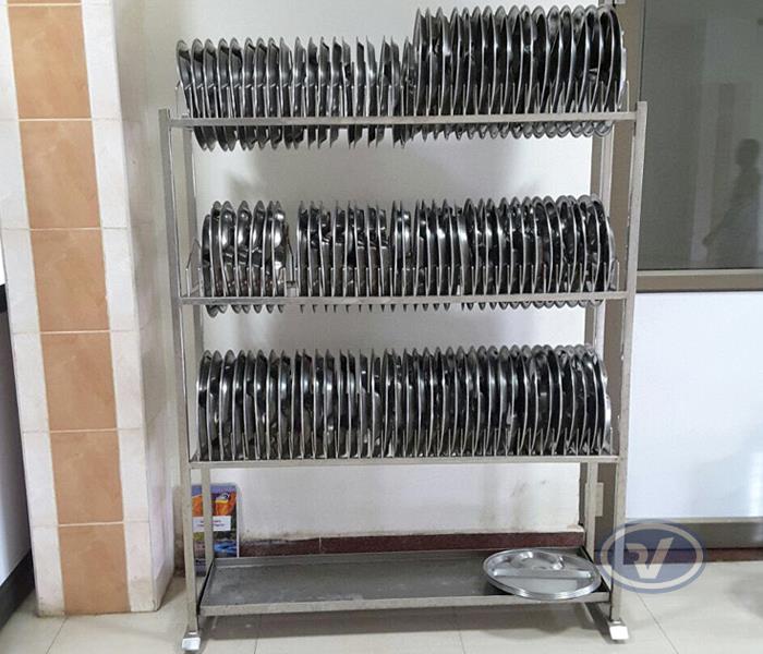 Mild Steel Free Standing Plate Rack, For Restaurants at ₹ 27000.00 in ...