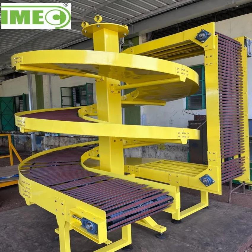 POWERED SPIRAL CONVEYOR Manufacturer & Seller in Coimbatore - IMEC DZIGN ENTERPRISE