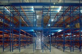 Blue Mild Steel Mobile Shelving System, For Industrial Price in ...