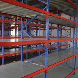 Mild Steel Free Standing Unit Rashmi Pallet Storage Racking System, For ...