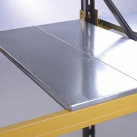 Mild steel metal Pallet Racks With Decking Panel, For Residential, Load ...